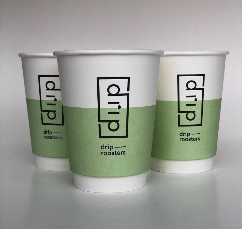 8oz DW printed paper cups - Crocka